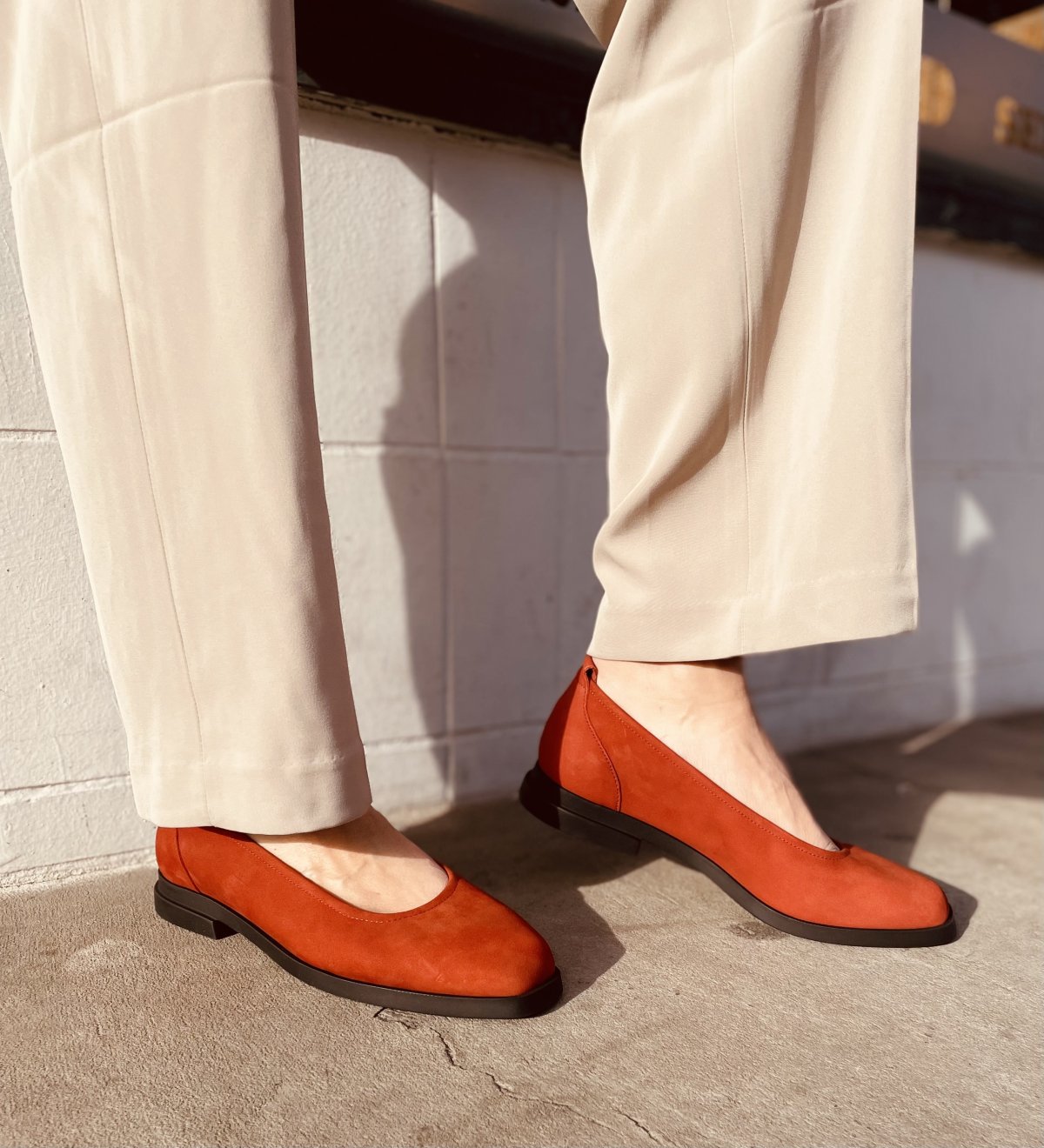 Arche ballerina Parigi - rust - DAME NYHEDER - Ordrup Sko